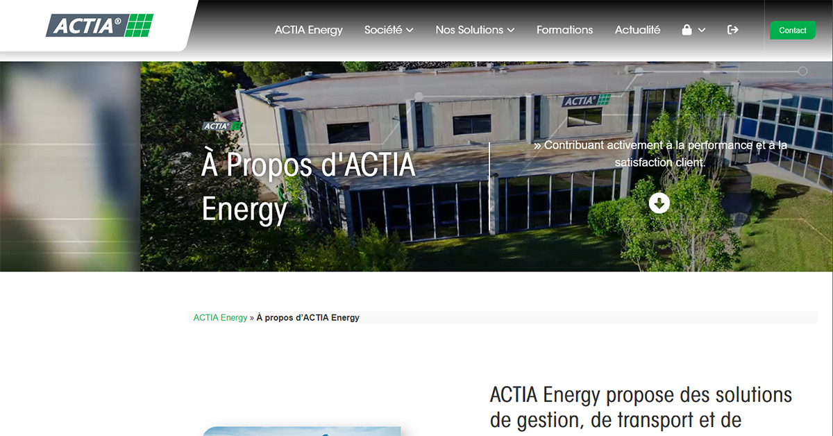 À propos d'ACTIA Energy