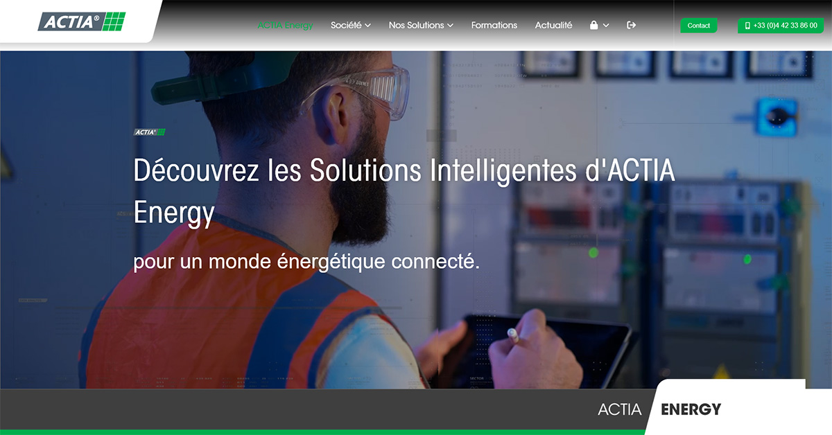 Solutions pour un monde énergétique connecté ACTIA Energy