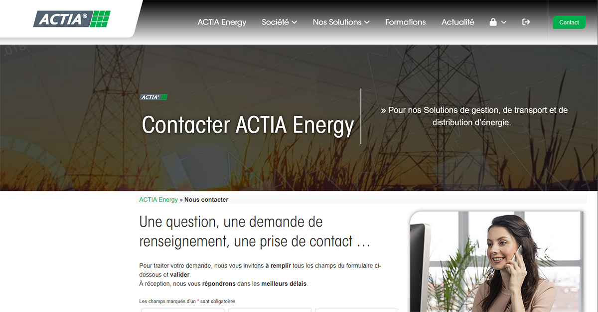 Nous contacter » ACTIA Energy